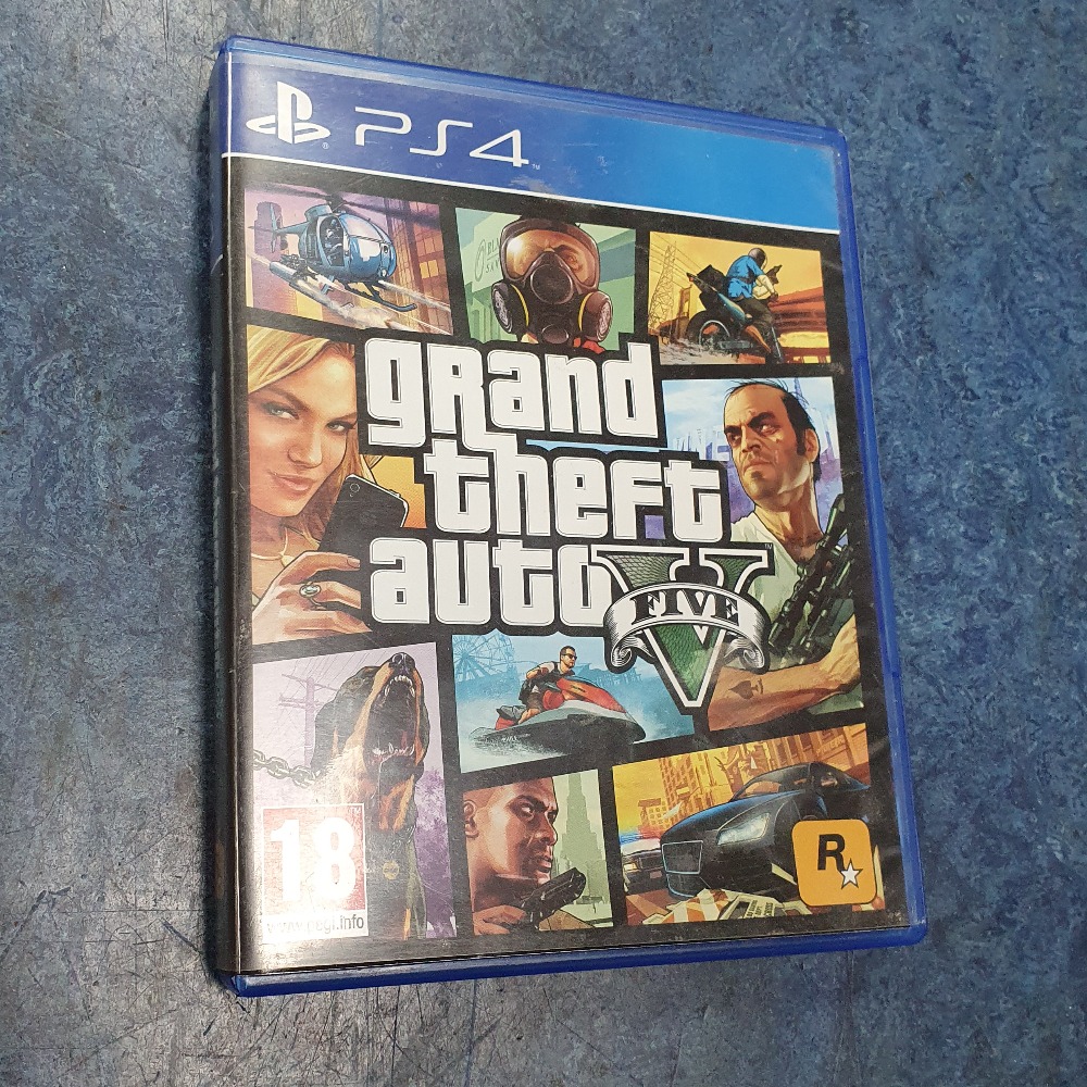 Playstaion 4 PS4 Games Grand Theft Auto V - Own4Less